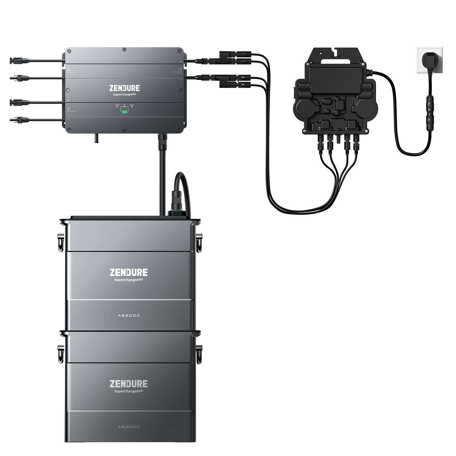 Zendure SolarFlow Balcony Solar Energy Storage System | Plug and Play ...
